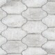 Merola Tile Alhama Provenzal Grey 6-1/4" x 12-3/4" Porcelain Floor and ...