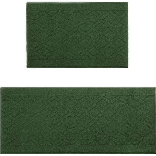 48 in x 20 in and 30 in x 20 in 2PCS Anti Slippery Kitchen Rug Mats ...