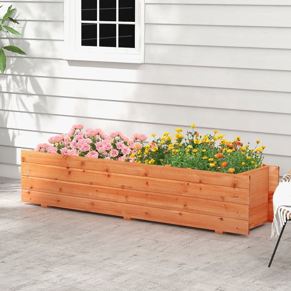 outdoor planter box inserts