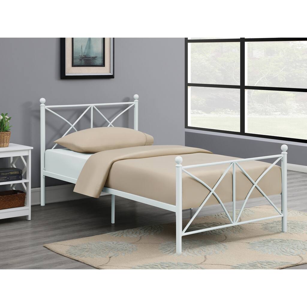 Bryson Metal Platform Bed - Overstock - 33988153