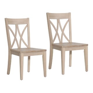 Calyx Rubberwood Dining Chair, Light Natural (Set of 2) - Bed Bath ...