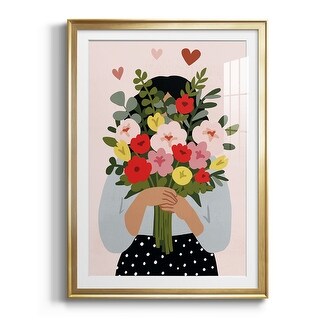 Darling Valentine Collection B Premium Framed Print - Ready to Hang ...