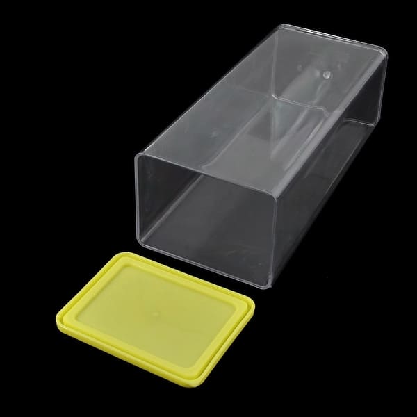 Unique Bargains Office Plastic Cuboid Shaped Airtight Food Storage Box ...