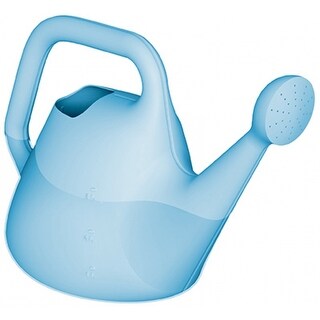 Fiskars Pottery 434017-4004 Translucent Watering Can, Blue, 1-Gallon ...