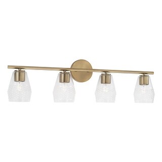 Capital Lighting 145041-524 Dena 4 Light 33" Wide Bathroom Vanity - Bed ...