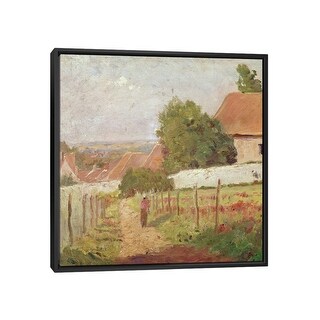 iCanvas "Paysage d'lle de France" by Camille Pissarro Framed Canvas ...