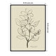 Floral 1 by Dan Hobday Framed Canvas Wall Art Print - Sylvie Beaded ...