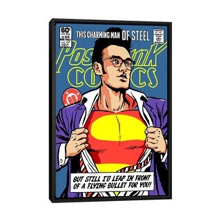 iCanvas "Post-Punk Super" by Butcher Billy Framed Canvas Print - Bed ...