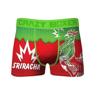 Crazy Boxers Sriracha Rooster And Fire Boxer Briefs - Bed Bath & Beyond ...
