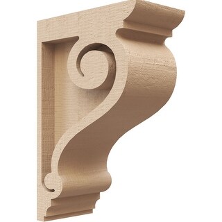 Series 2 Classic Scroll Rough Cedar Woodgrain TimberThane Corbel ...