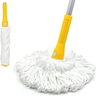 JEHONN Wet Mop for Floor Cleaning Heavy Duty, Self Wringing Mop with 2 ...