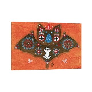 iCanvas "Folk Blessings - Bat" by Martin Hsu Canvas Print - Bed Bath ...