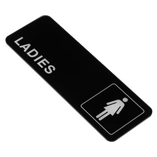 Women Toilet Sticker Acrylic Self Adhesive Stick Tape Label Signs ...