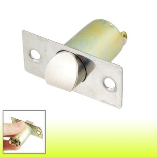 Office Home Spart Part Metal Spring Loaded Door Lock Bolt - Gold Tone ...