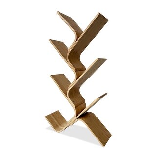 Modern Contemporary Shelf With Diagonal Open Space - Bed Bath & Beyond ...