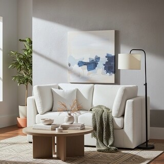 Two Piece Sofa Set Ivory Upholstered Modern Living Room Couch - Bed ...