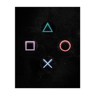 Gaming Station Digital Pattern Playstation Art Print/Poster - Bed Bath ...