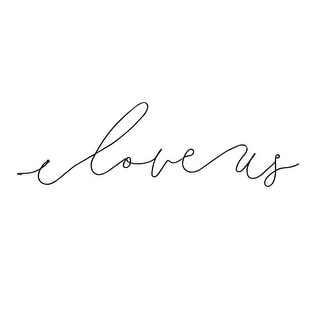 I Love Us Wire Script Wall Words - Bed Bath & Beyond - 36295892