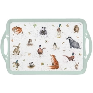Large Melamine Tray with Handles - Bed Bath & Beyond - 41451842