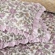 Lush Decor Lola Block Print Ruffle Reversible Floral 3-Piece Quilt Set ...