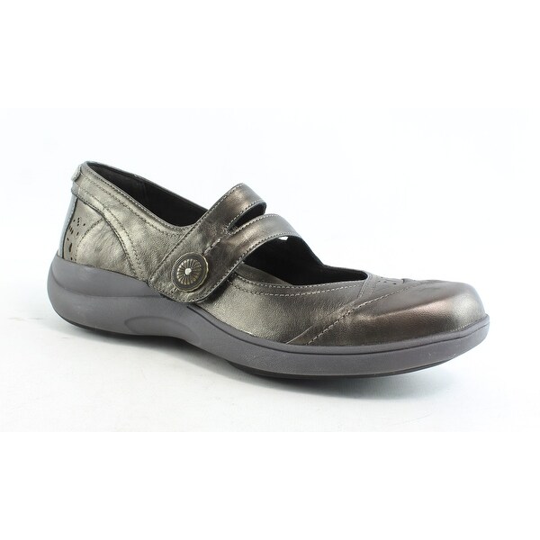 Shop Aravon Womens Revshow Pewter Flats Size 7 - Overstock - 25750765