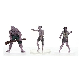 Zombies Group of 3 - Set B - Basher, Reacher, Peasant - 28mm Plastic ...