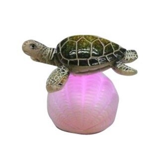 Q-Max 3"H LED Sea Turtle on Shell Statue Fantasy Decoration Figurine ...