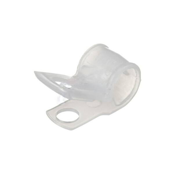 0.25 in. Clear Plastic Cable Clamp American Imaginations - Bed Bath ...