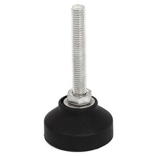 M10 x 60mm Screw On Adjustable Table Desk Leveling Foot Furniture Glide ...