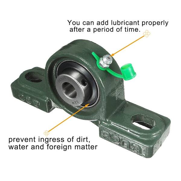 Dayton Linear Bearing Blocks & Supports UCP212-39 Self-Lube Pillow ...