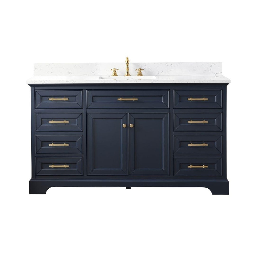 Blue 60 in Bathroom Vanities - Bed Bath & Beyond