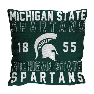COL 130 Michigan State Stacked Pillow - Bed Bath & Beyond - 38041780