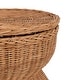 Kate and Laurel Thatch Rattan Side Table - 17x17x21 - Bed Bath & Beyond ...
