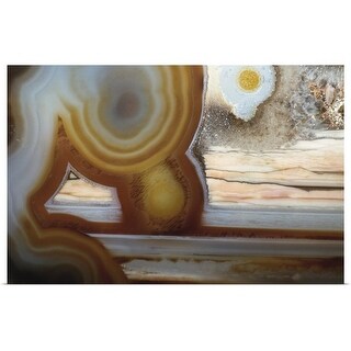 "Cross section of a rock" Poster Print - Multi - Bed Bath & Beyond ...