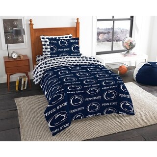 Col 767 Penn State 5PC Rotary Twin Bed-in-a-Bag - Bed Bath & Beyond ...