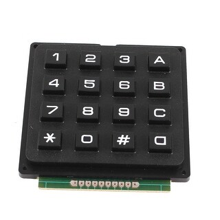 4x4 Matrix 16 Keyboard Keypad USE Keys PIC AVR Stamp - Black - Bed Bath ...