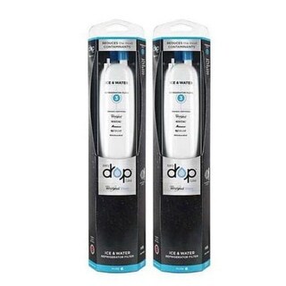 2 Pack Everydrop by Whirlpool Ice and Water Refrigerator Filter 3 ...