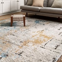Alexander Home Alexis Mid-Century Modern Abstract Area Rug - On Sale ...