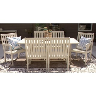 Bridgeport 7pc Rectangle Dining Set - Bed Bath & Beyond - 38243195