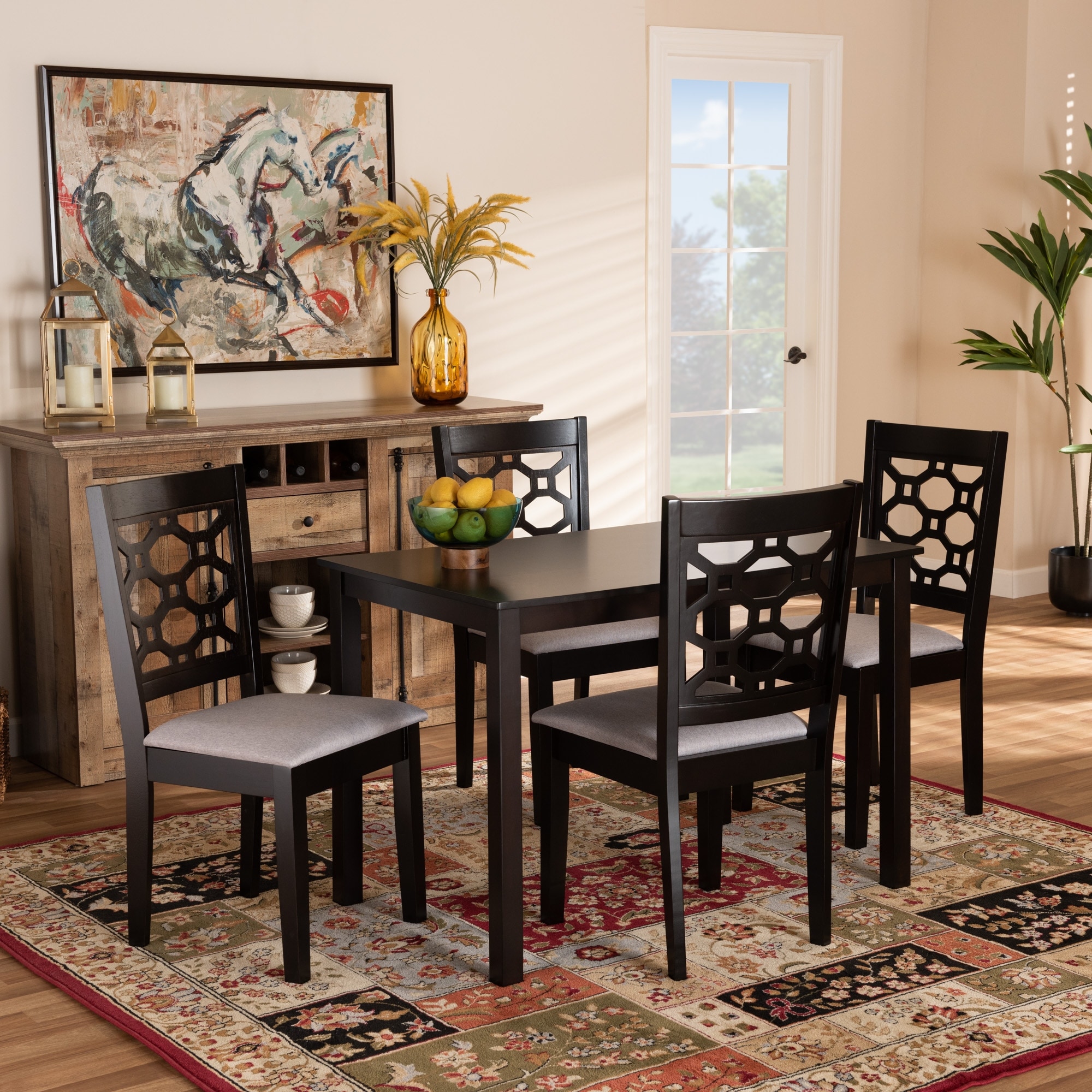 Debord 5 piece dining set store
