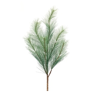 Long Needle Pine Spray (Set of 6) - Green - Bed Bath & Beyond - 37971588