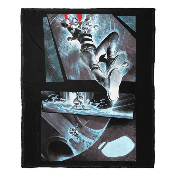 DC Comics Batman Dropping In Silk Touch Throw Blanket - Bed Bath ...