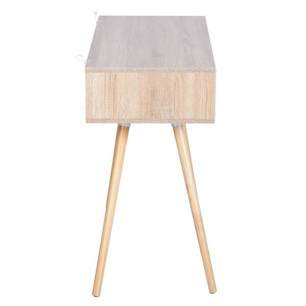 Modern Writing Computer Desk with Drawers - Bed Bath & Beyond - 39161479