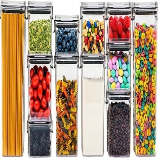 Food Storage Containers Set with Lids 12-Pack - Bed Bath & Beyond ...