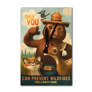 Yellowstone - Smokey Bear - Only You - Lantern Press Artwork (Acrylic ...