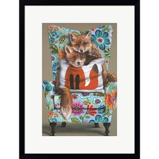 Kamdon Kreations 'Tail of Two Foxes' Framed Art - Bed Bath & Beyond ...
