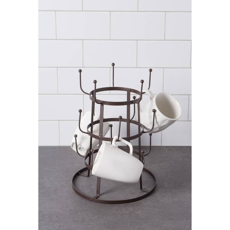 Porch & Den Ridgetop Vintage Mug Stand - Overstock - 28530828