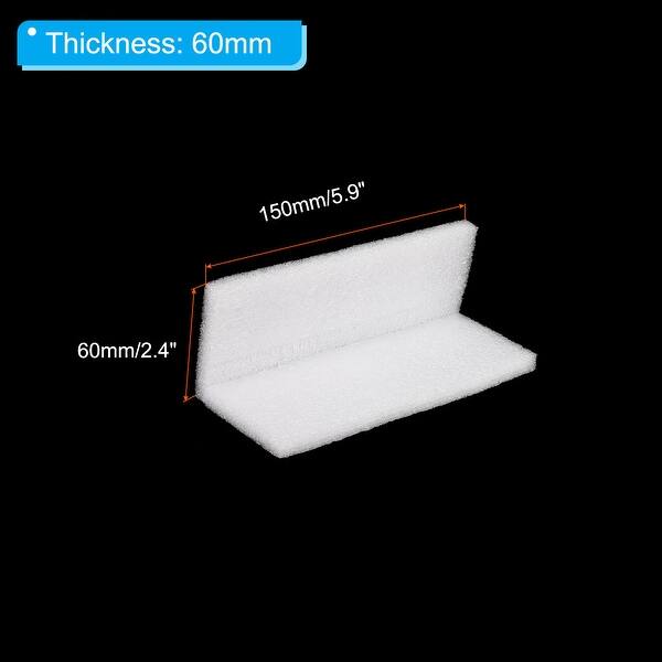 L-Shape Corner Protector 5.9x2.4x2.4 Inch Right Angle Guard Pack of 50 ...