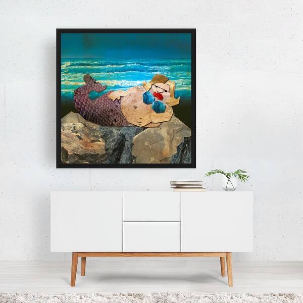 The Ugly Mermaid Illustrations Children s Art Ocean Art Print/Poster ...