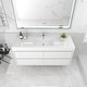 Morava 60" Floating Vanity with Single Sink - 60 - Bed Bath & Beyond ...